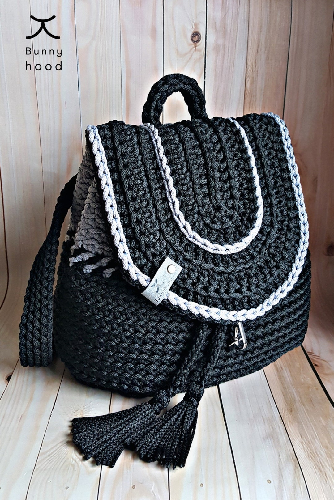 Crochet Backpack "let's Go!" - Etsy