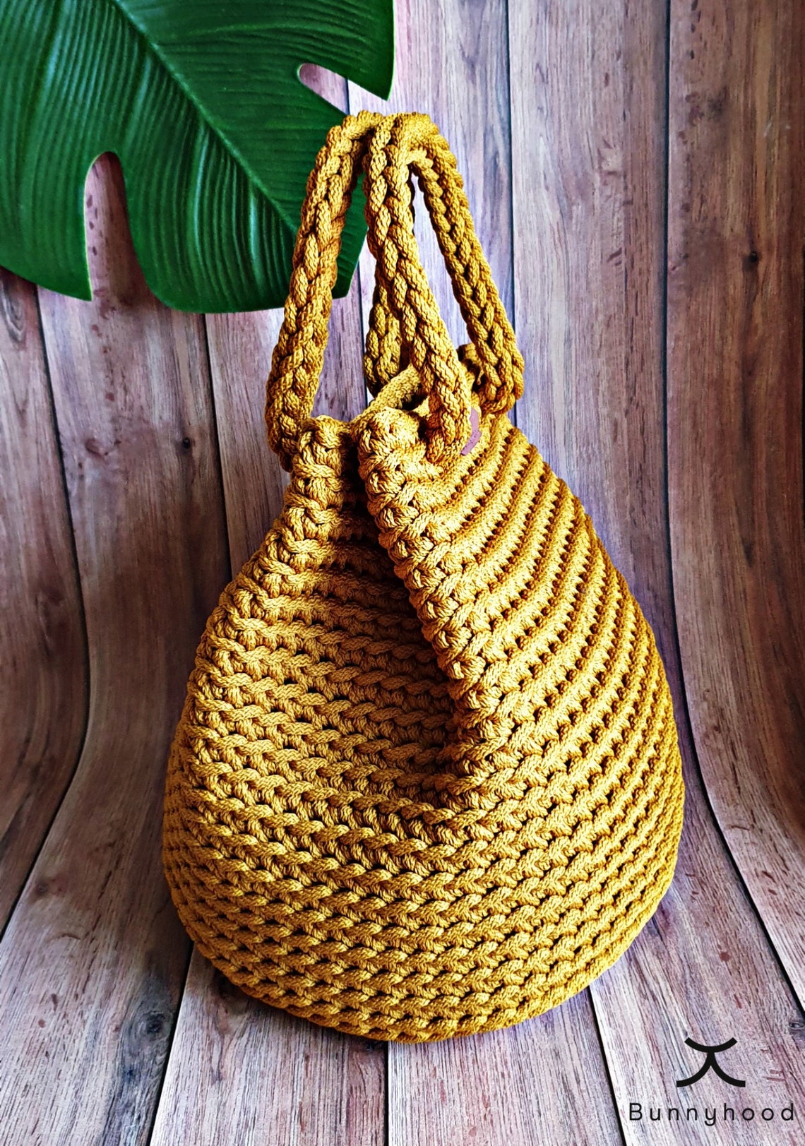Crochet Handbag dew Drop / Shopping Bag / Beach - Etsy