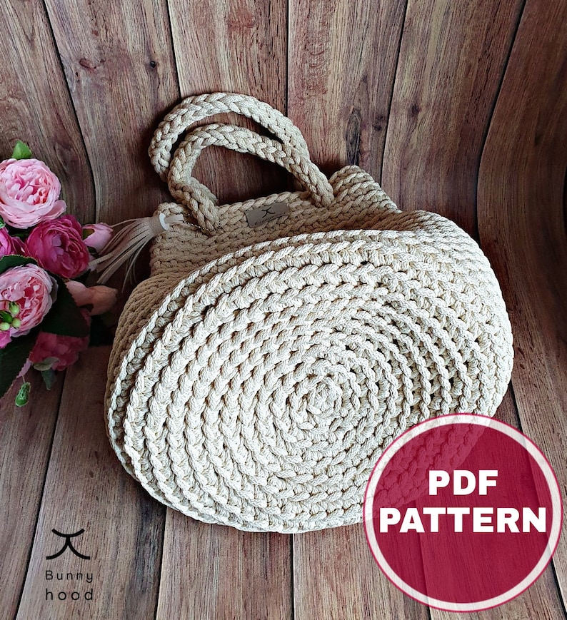 3 PDF Crochet Patterns Tutorials with VIDEO Links:handbags | Etsy