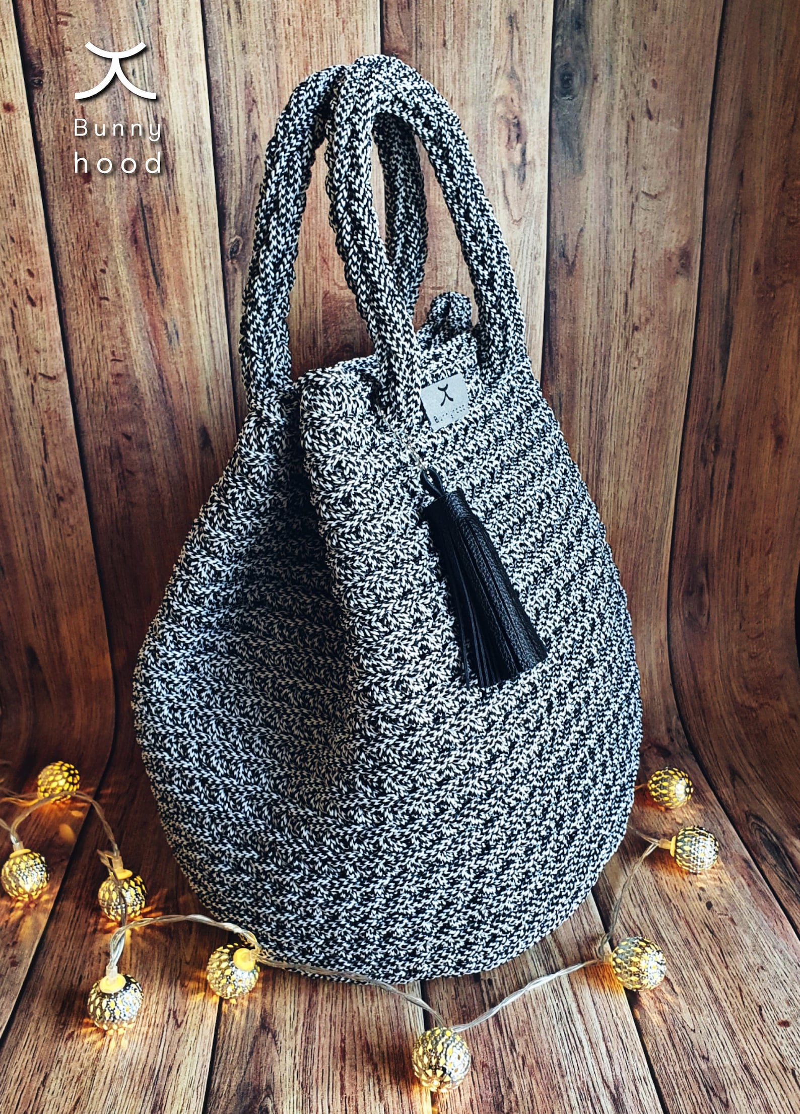 Crochet Handbag dew Drop / Shopping Bag / Beach | Etsy