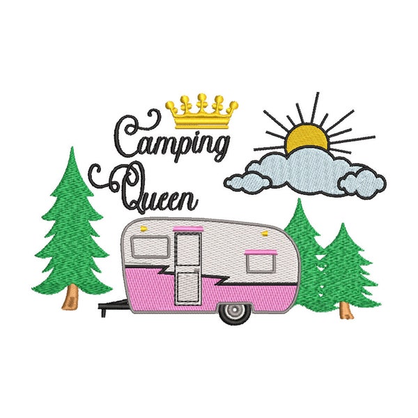 Embroidery Camping - Etsy