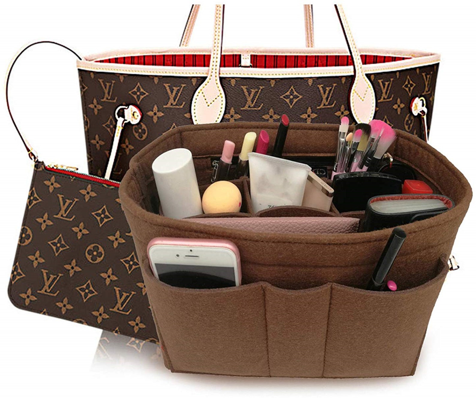 For Neverfull Insert Organizerorganizer Bag for Neverfull - Etsy