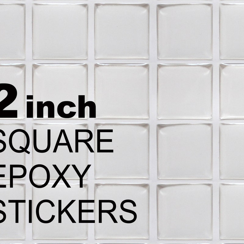 Epoxy Sticker - Etsy