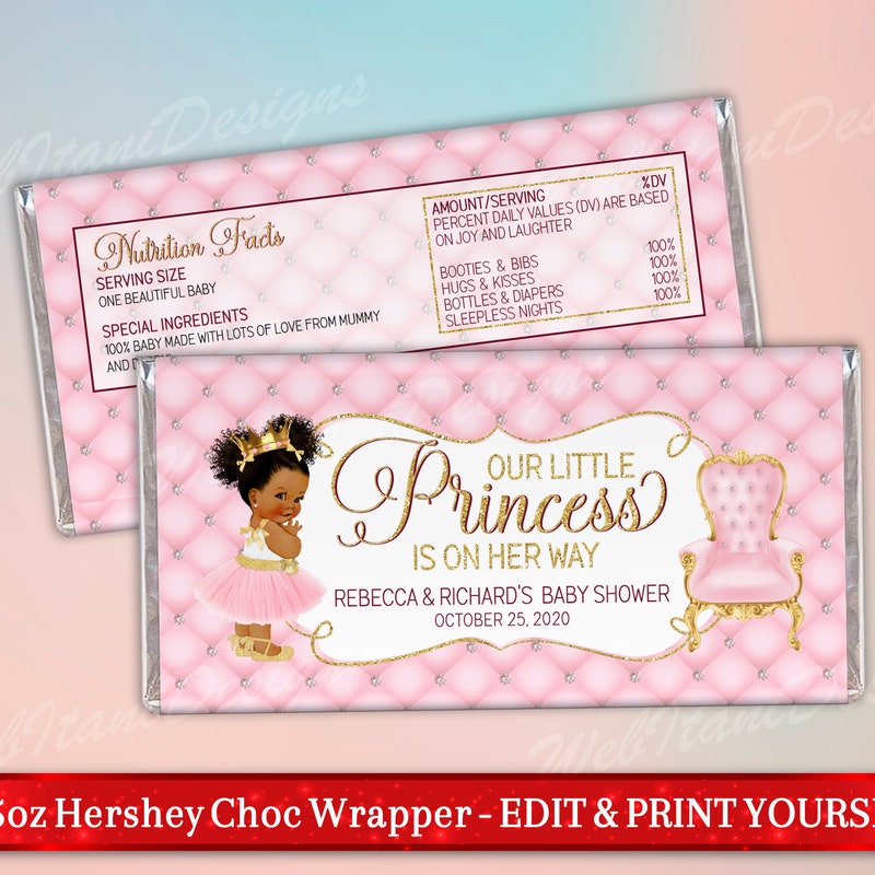 Princess Candy Bar - Etsy