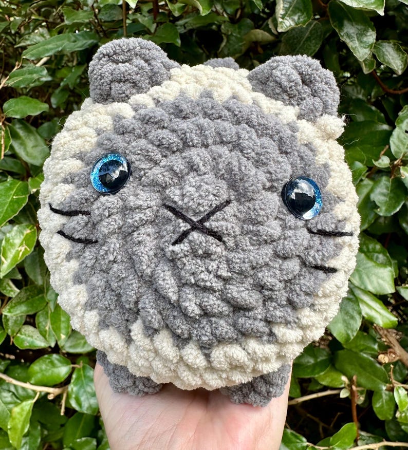 Crochet Loaf Cats Plush Toy Stuffed Animal - Etsy