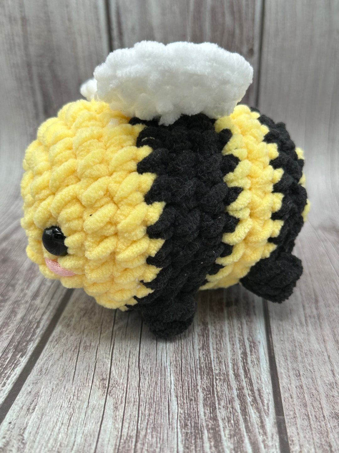 Bees Crochet Plush Toy Stuffed Animal - Etsy
