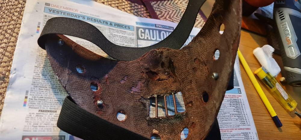 Hannibal Lecter Custom Made Mask - Etsy