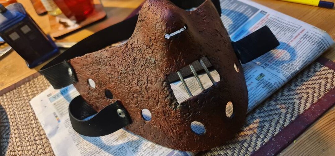 Hannibal Lecter Custom Made Mask - Etsy