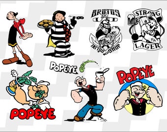 Popeye | Etsy