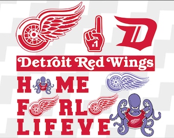 Red wings svg | Etsy