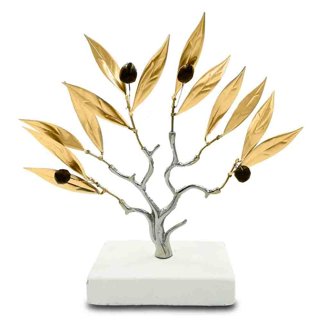 Handmade Olive Tree Sculpture Made of Brass and Alpaca / Greek Handmade ...