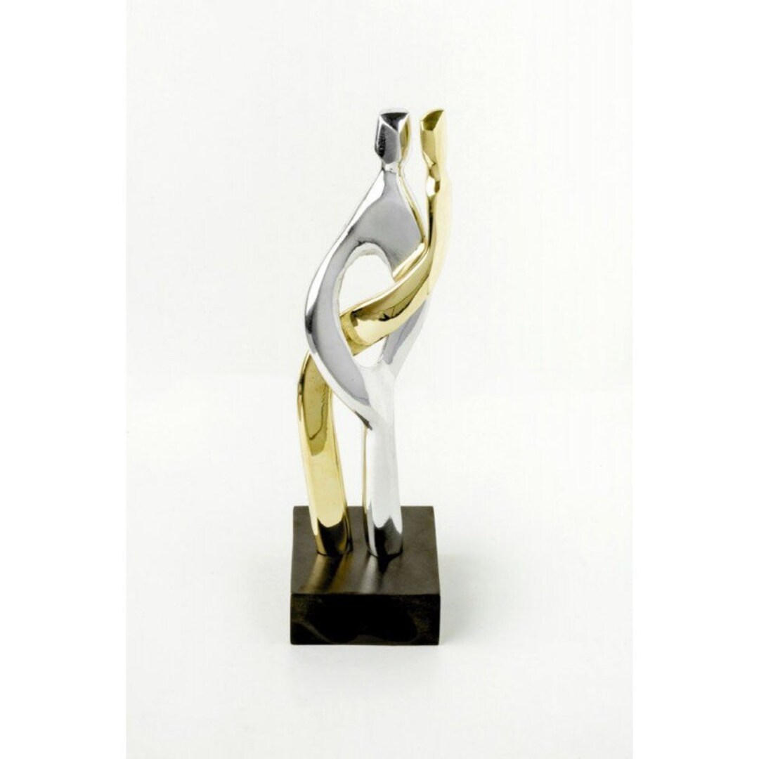 Entwined Couple Sculpture – Bronze and Aluminum, Anniversary Gift - Etsy