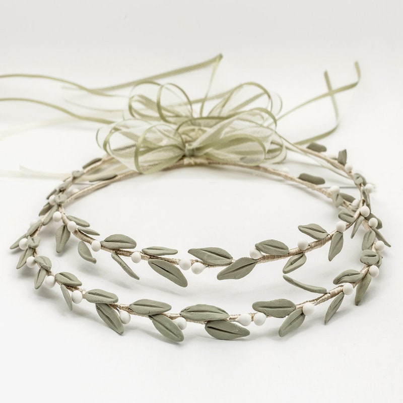 Green Leaf Crown - Etsy