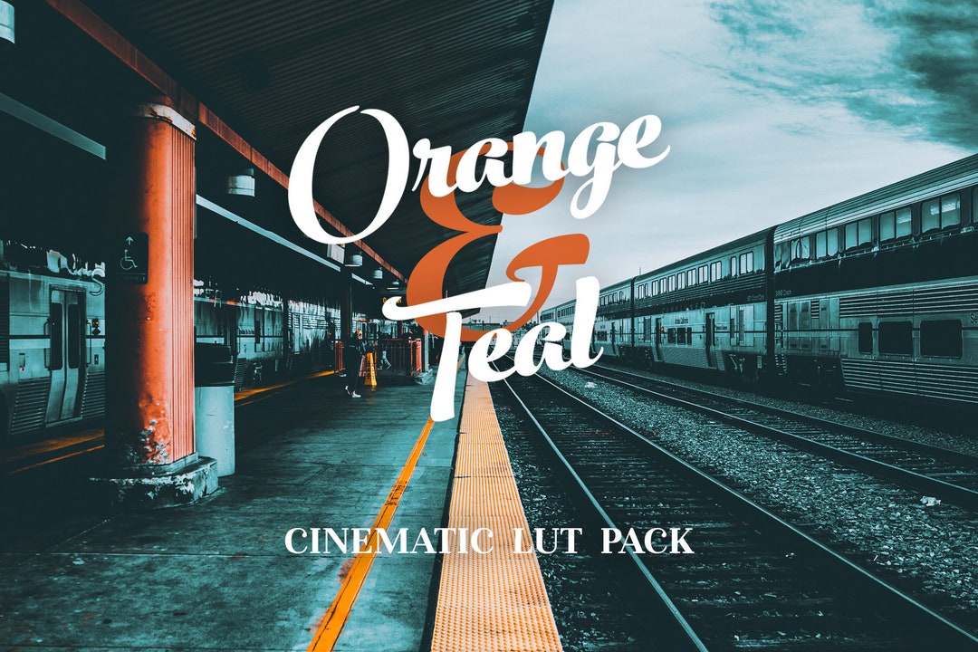 8 Orange & Teal Luts Pack - Photo Editing, Video Editing, Color ...