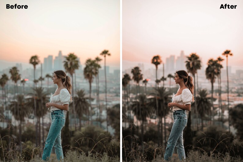 Sunset Glow Luts: Warm Tone Color Grading (8 .CUBE & .3DL Files) - Etsy