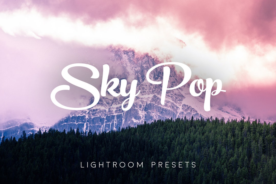 Sky Pop Lightroom Presets - Beautiful Sky - Pop Sky Presets - Soft and ...