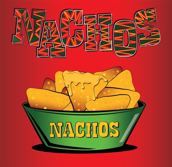 Nacho Chips Comes With JPG EPS and 2 Pngs Eps is Fully - Etsy