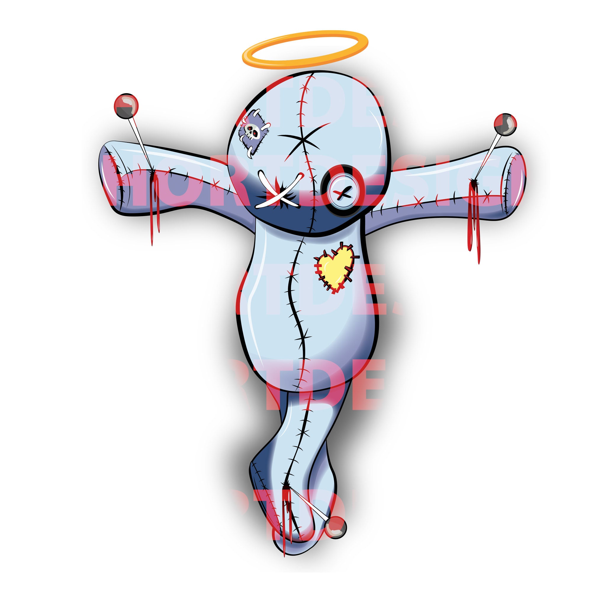 Voodoo Doll PNG, Good and Evil, Satan and Angel, JPG, Transparent Devil ...