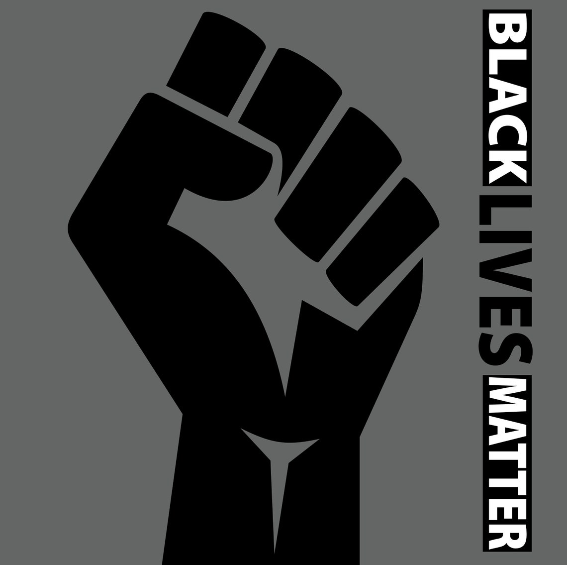 Black Lives Matter, Fist, Vector, Transparent, BLM - Etsy