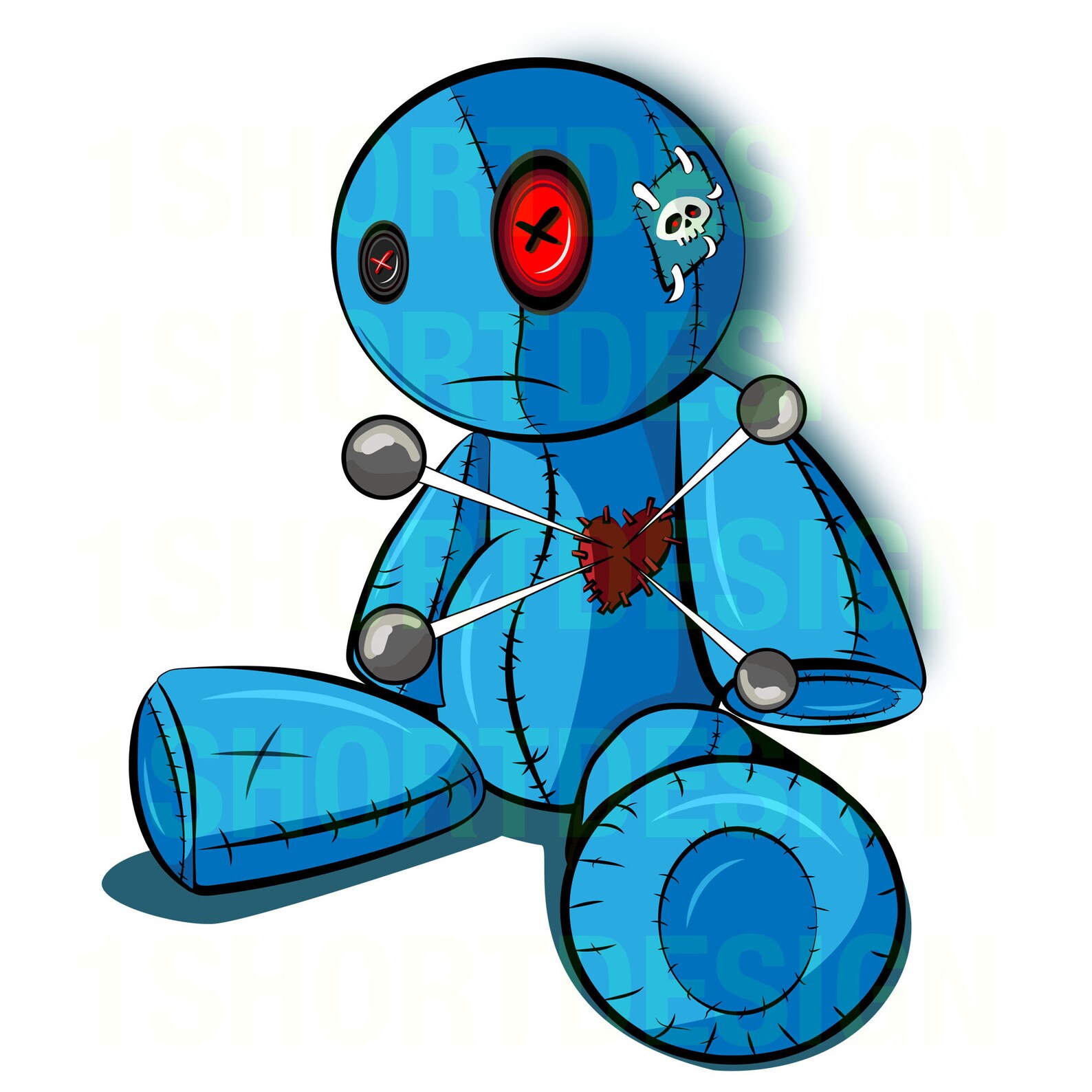 Voodoo Doll SVG, Halloween Svg, Gothic, Witchcraft Svg File, Valentines ...