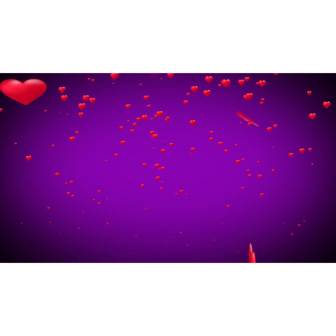 Heart and Love Animated Background, Mp4 Love Animation, Motion Graphic ...