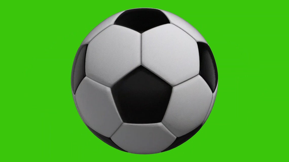 Sports Green Screen Animations • 15 Second Loop Soccer Ball, Football ...