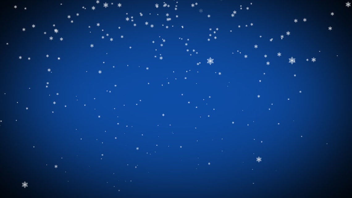 Animated Snow Background, Animated Snow Backdrop, Snow Motion Graphic ...