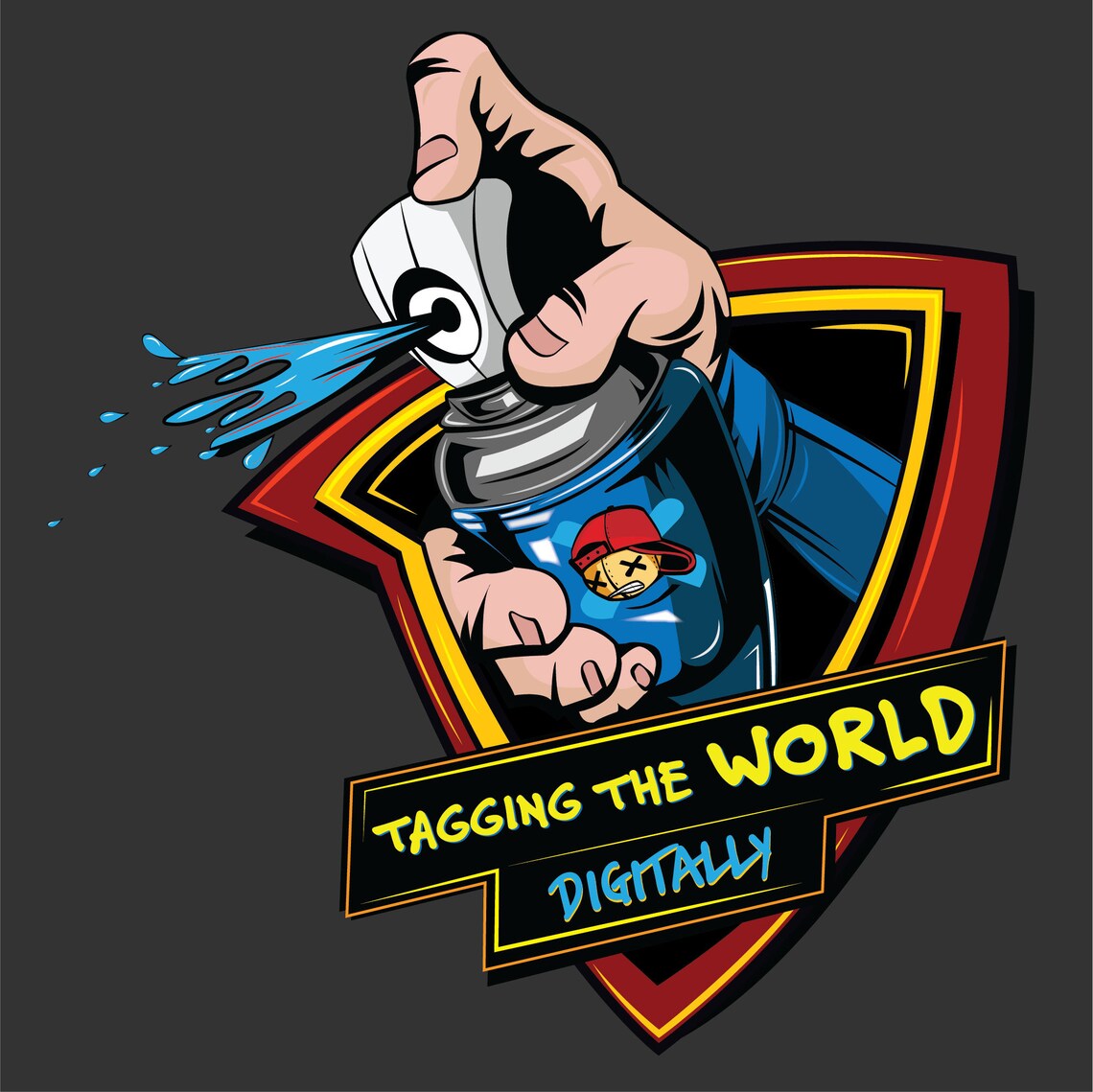 Graffiti Crossover Graphic, PNG, Large, Digital Art, Transparent ...