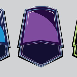 6 Vector Shields, Crests, Badges, EPS and PNG Files Included - Etsy