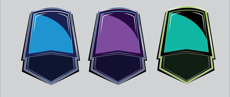 6 Vector Shields, Crests, Badges, EPS and PNG Files Included - Etsy