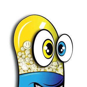 Happy Pill, Medication, Medicine Vector Image, Jpg, PNG, EPS, AI ...
