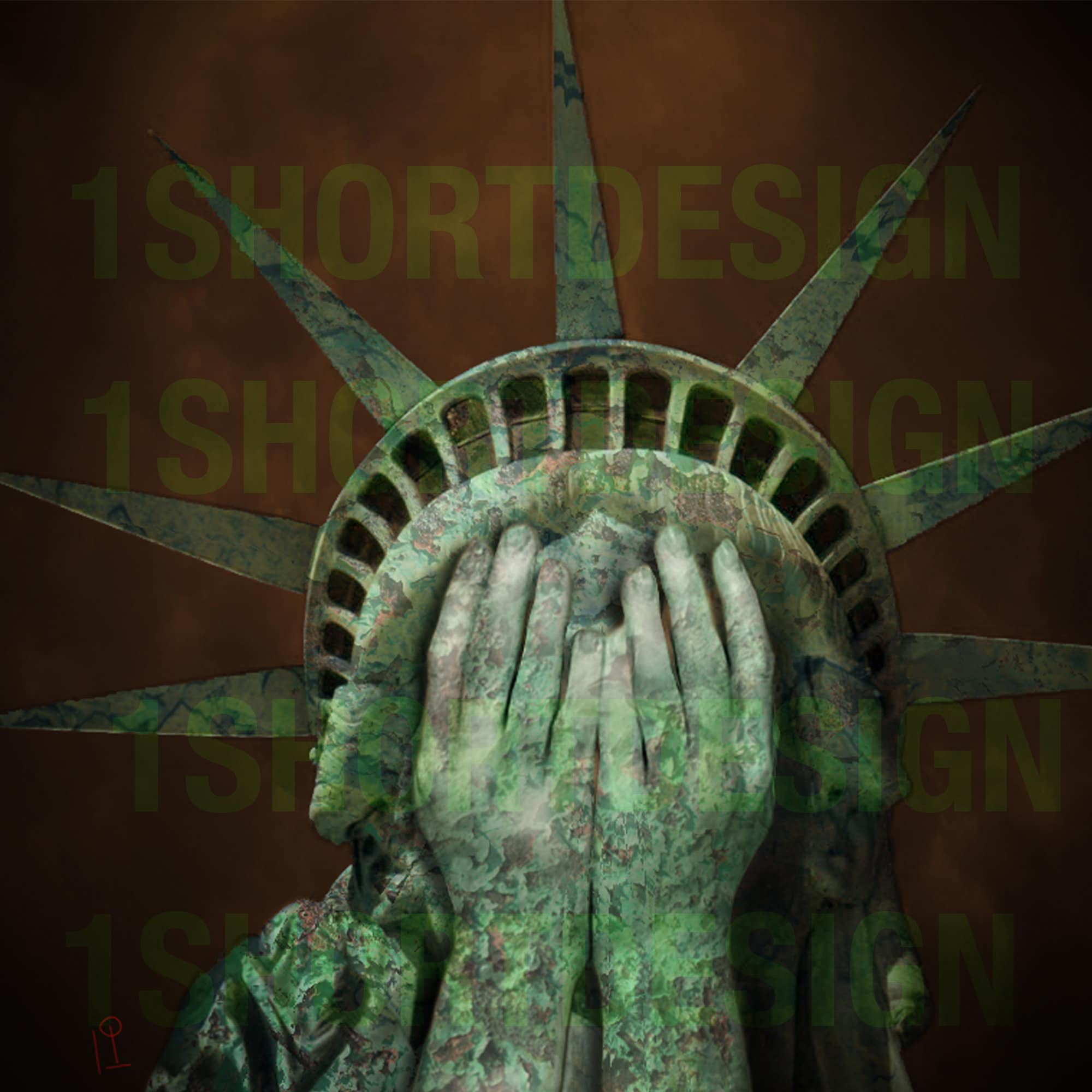 Statue Of Liberty Face Logo Statue Of Liberty Face Logo