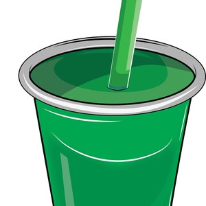 Six Vector Slushie Cups, Drinks, Vetor, Eps, Ai, Jpg, Png - Etsy
