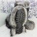 Men's Gray Silver Fox Fur Boots Exclusive Winter Boots for Men - Etsy