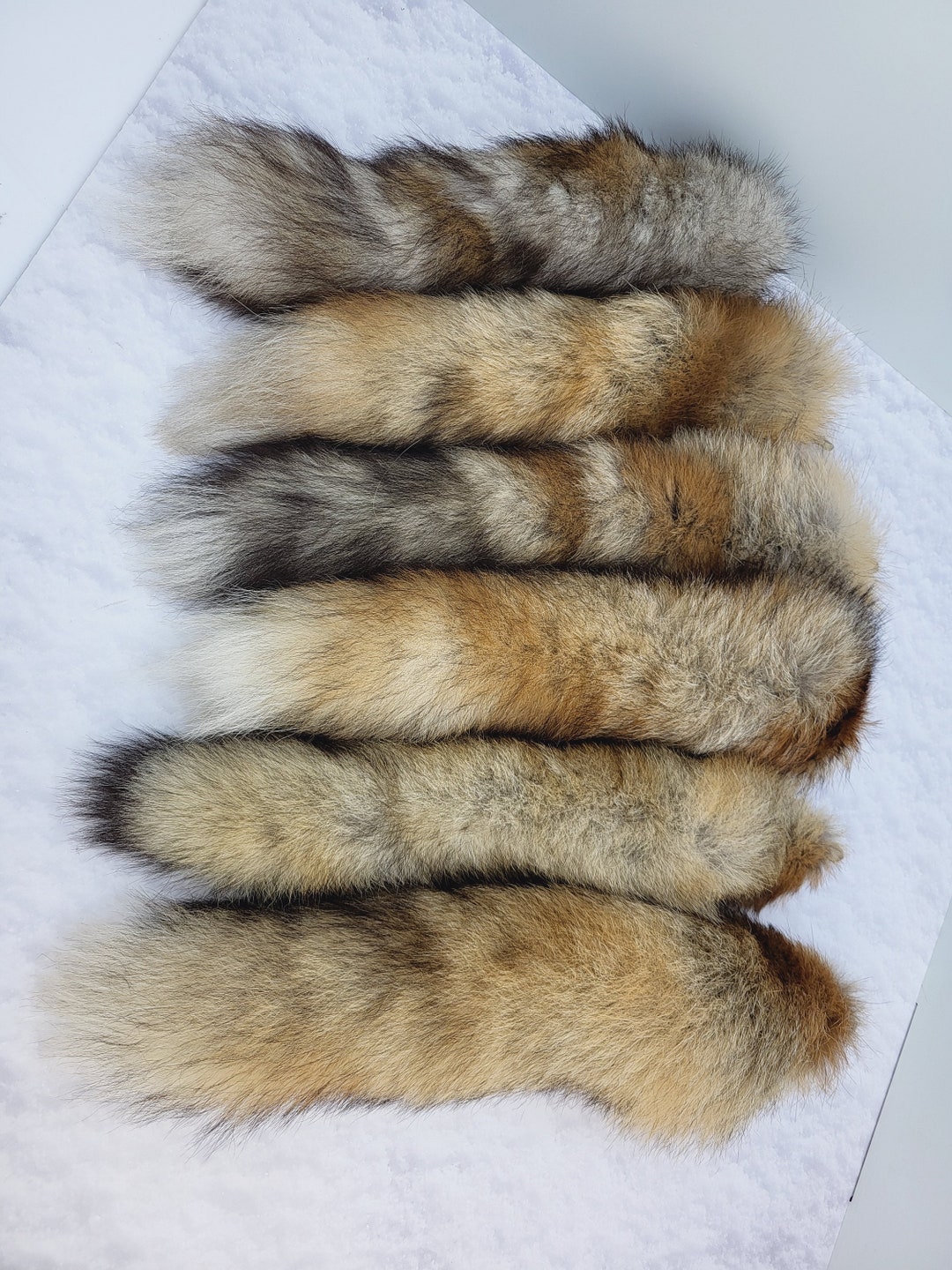 Real Fox Tail for Costumes Fur Keychain Red Fox Fur Tails - Etsy