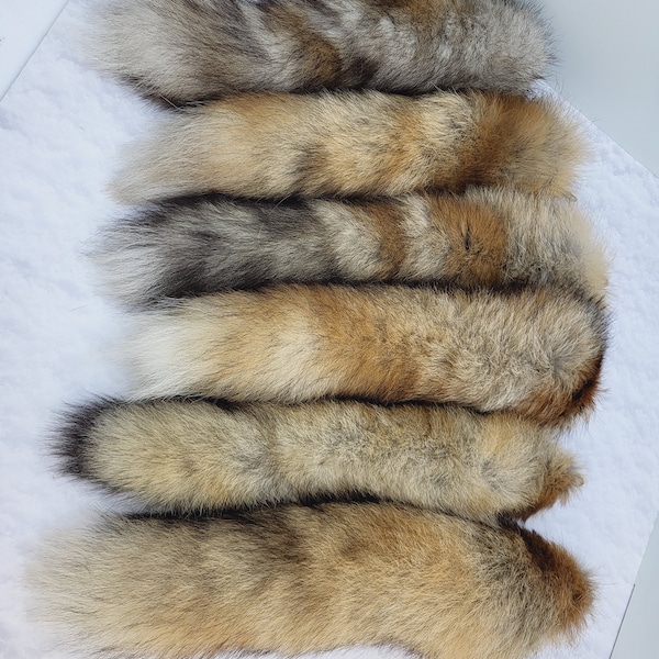 Fox Tail Keychain - Etsy