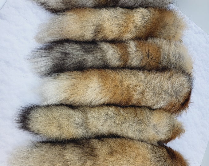 Real Fox Tail for Costumes Fur Keychain Red Fox Fur Tails - Etsy