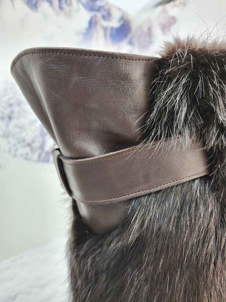 Light Brown Knee Goat Fur Women Furry Winter Boots Yeti Boots - Etsy