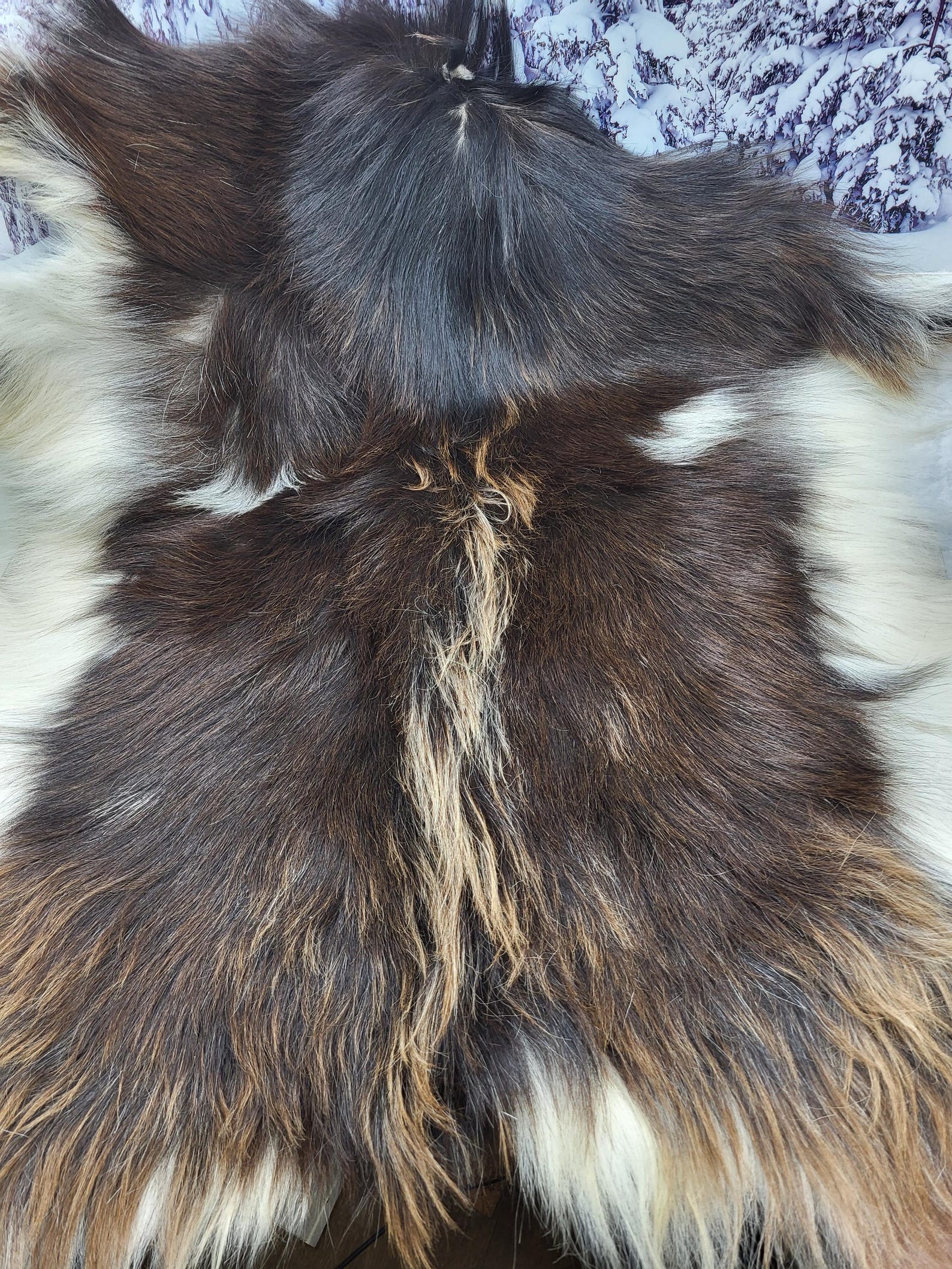 Super Shaggy Yeti Goat Fur Boots New Apres Ski Boots Snow Women Boots ...