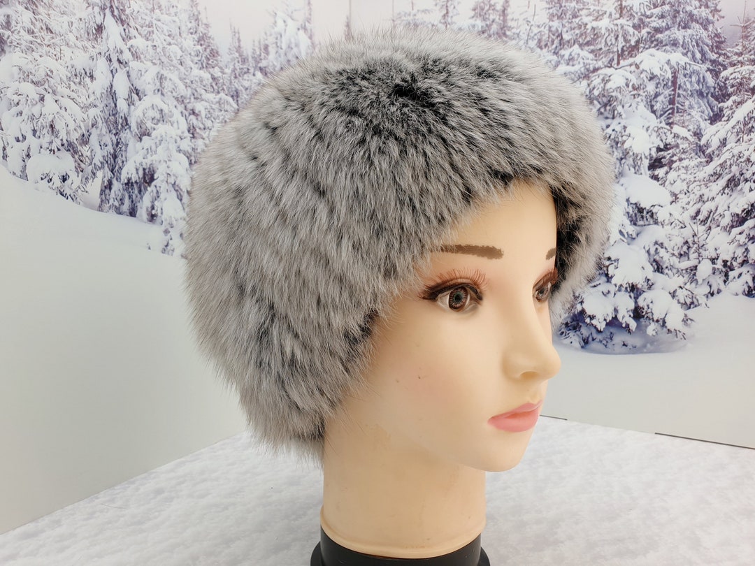 Polar Fox Women Winter Hat Arctic Fox Snow Hat Warmest Beanie Hat - Etsy