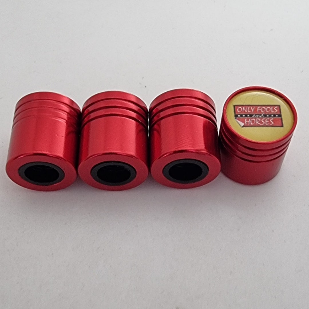 Only Fools Huge Deluxe Wheel Valve Dust Caps. Non Stick Worlds Biggest ...