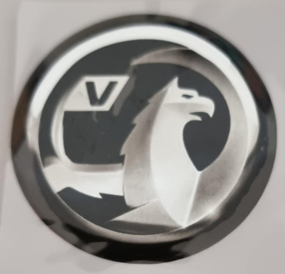 VAUXHALL 3D Gel Domed Sticker Car Decal 50mm Indoor Outdoor Wheel Hub ...