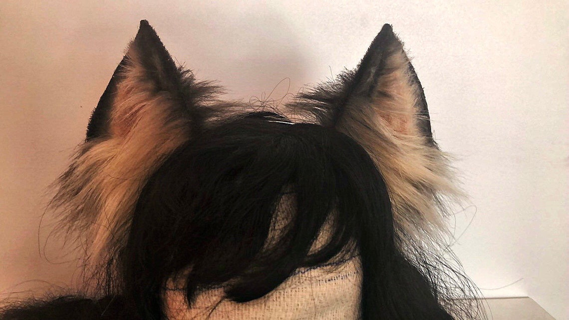 Grey Wolf Ears - Etsy Canada