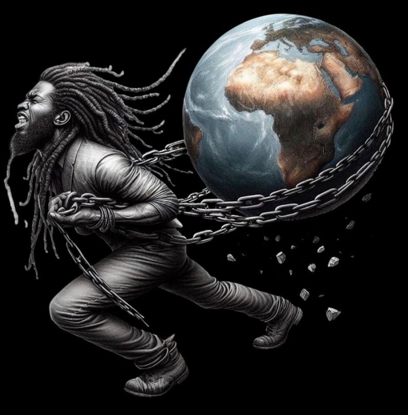 Carrying the World Digital PNG - Etsy