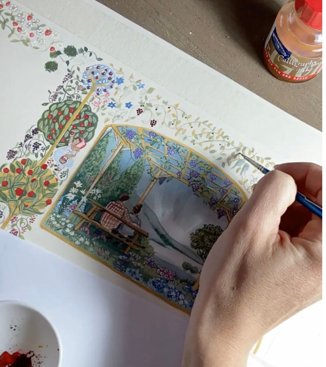 Adare Manor, Co. Limerick, Art Print From Original Artwork, Hand ...