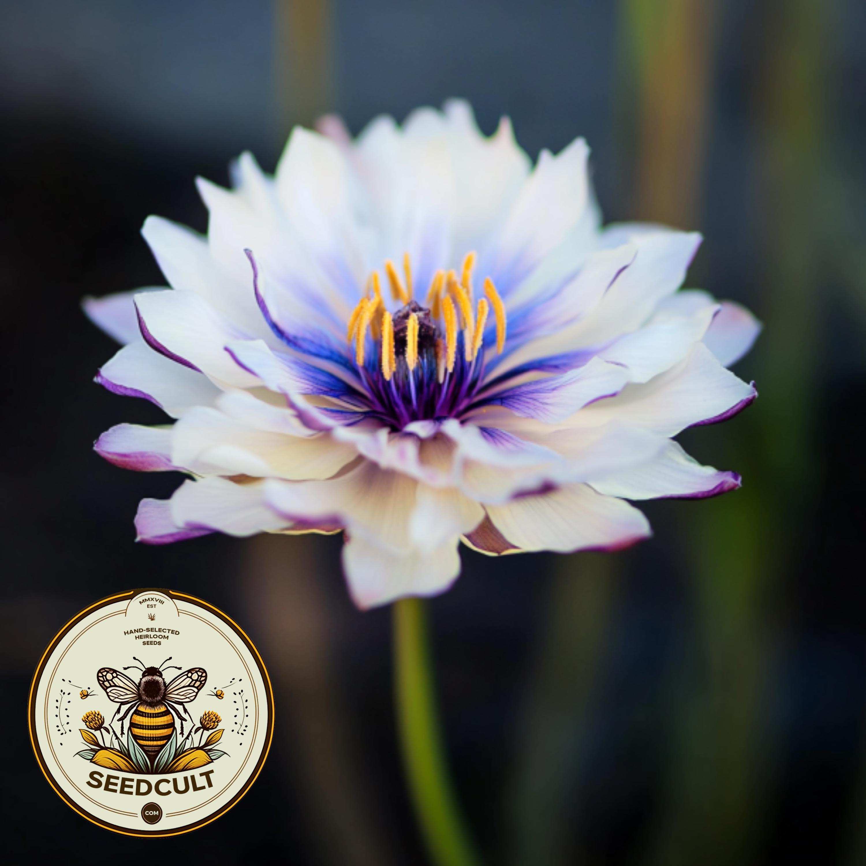 White Cupid's Dart Love Potion Plant Seeds, Catananche Alba White ...