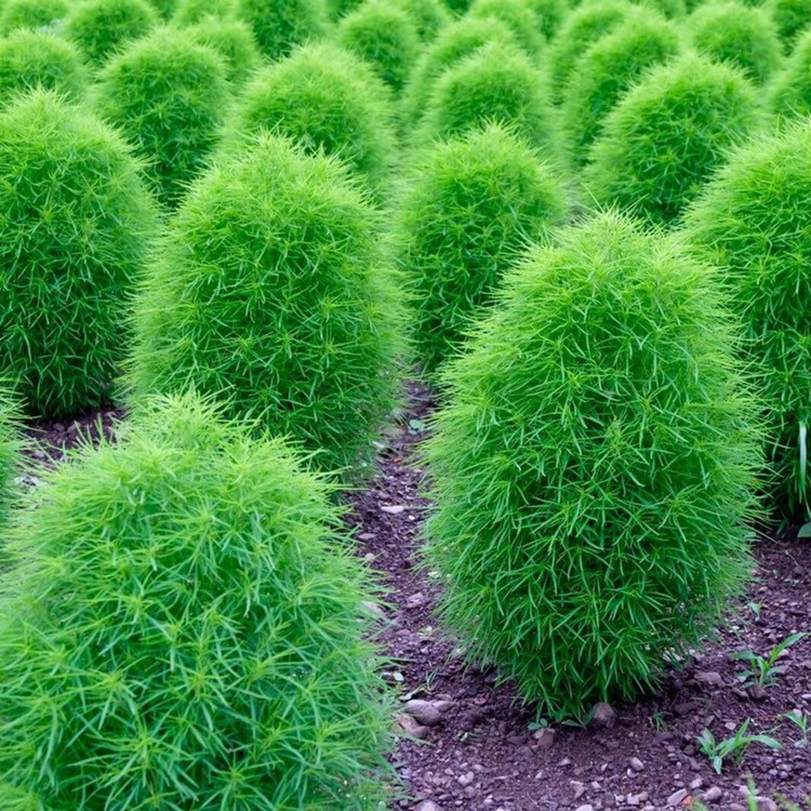 50 Burning Bush Summer Cypress Seeds, Fall Red Foliage, Kochia Scoparia ...