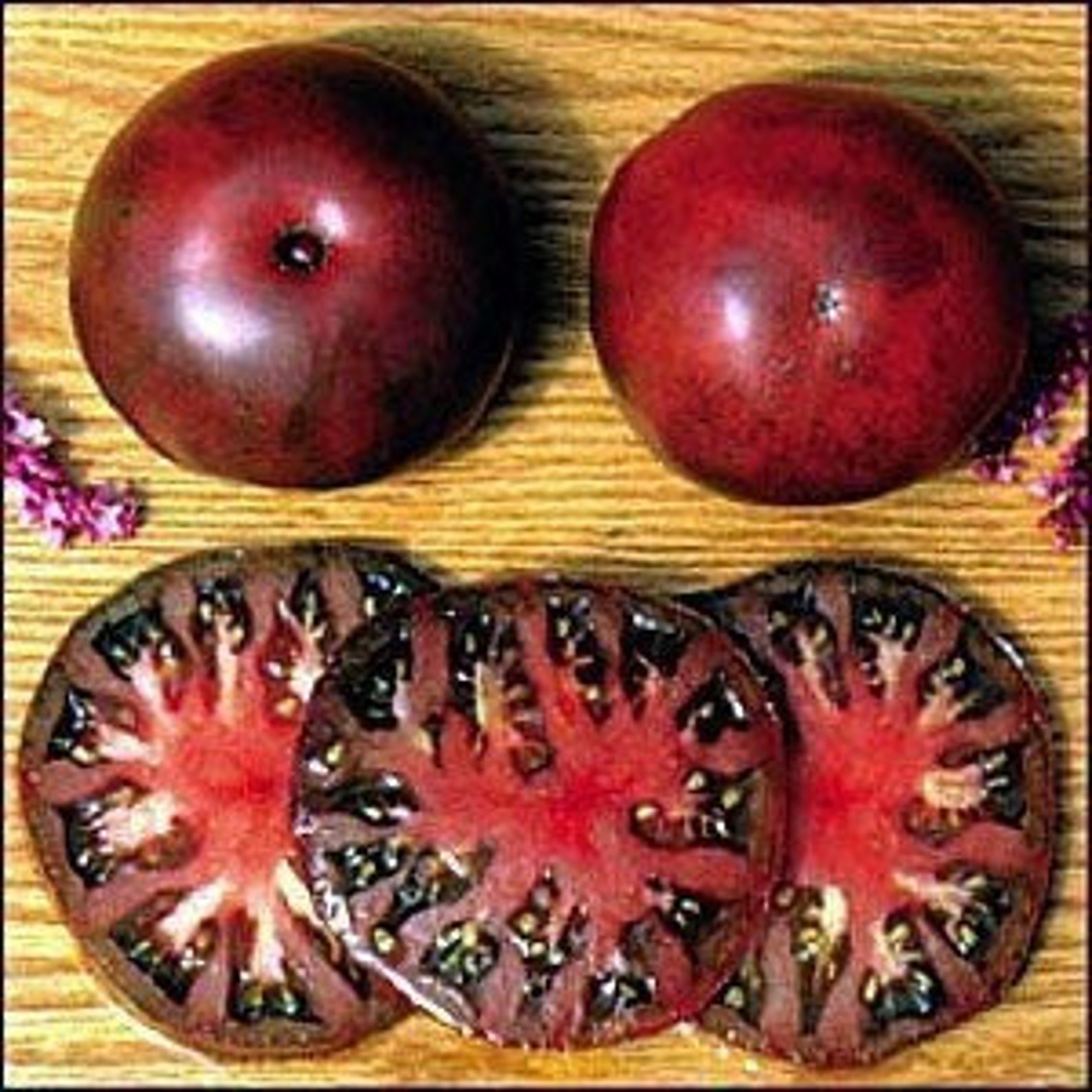 Organic Black Krim Tomato Seeds, Heirloom, Non-gmo, Solanum ...