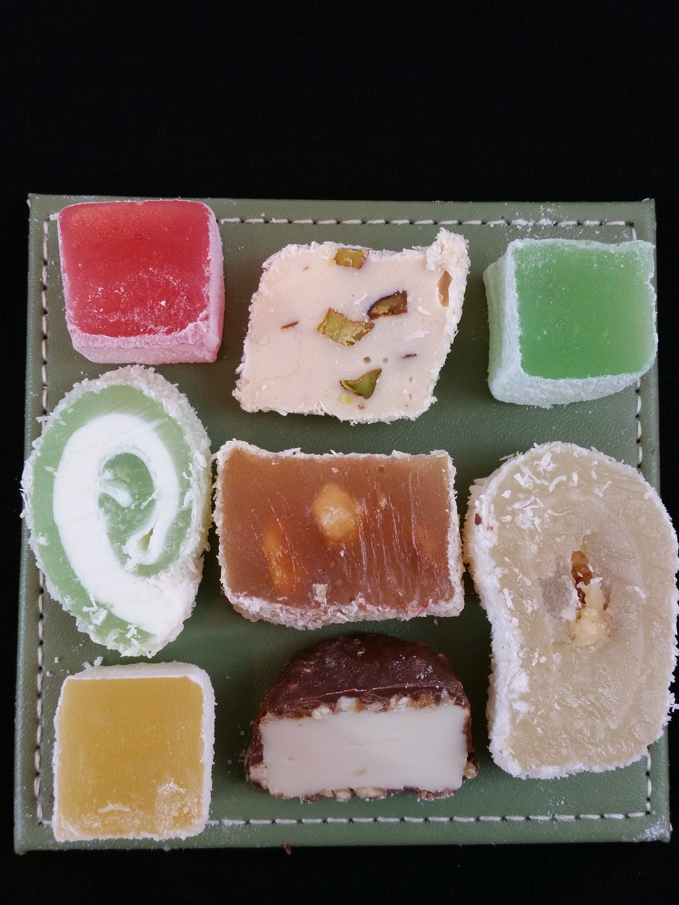 Turkish Delight Mixed Flavoured 400g in a Hand Crafted | Etsy