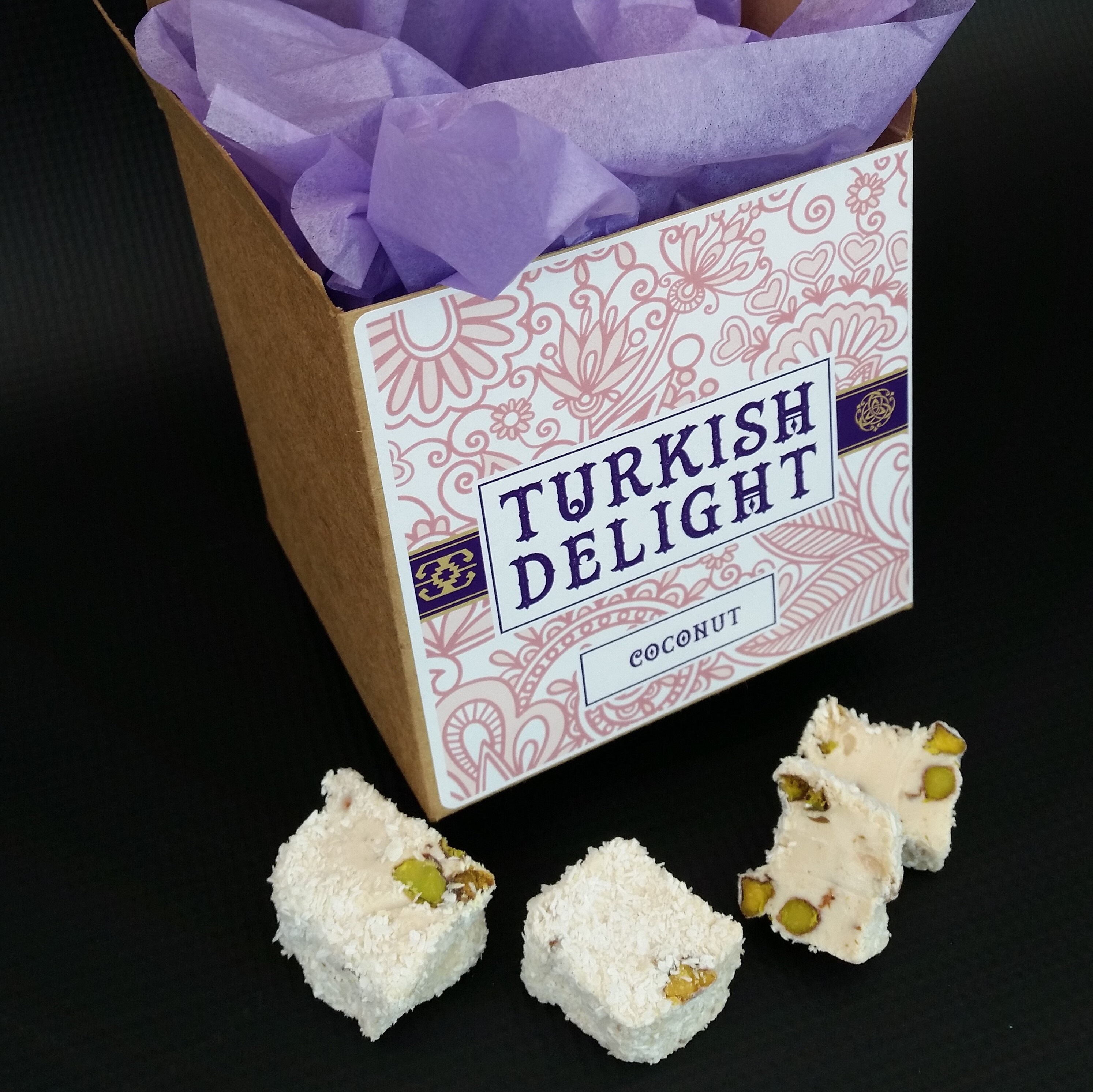 Turkish Delight Milk Coconut 400g in Hand Crafted Birthday - Etsy.de